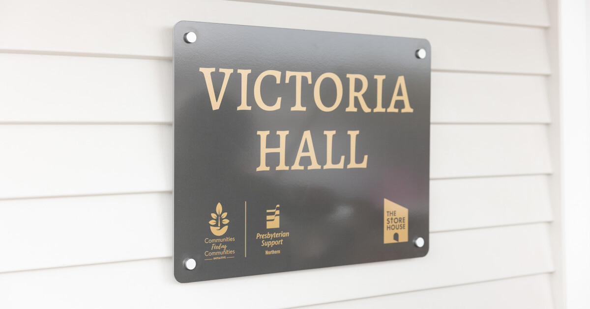Community food support new focus for historic Victoria Hall ...